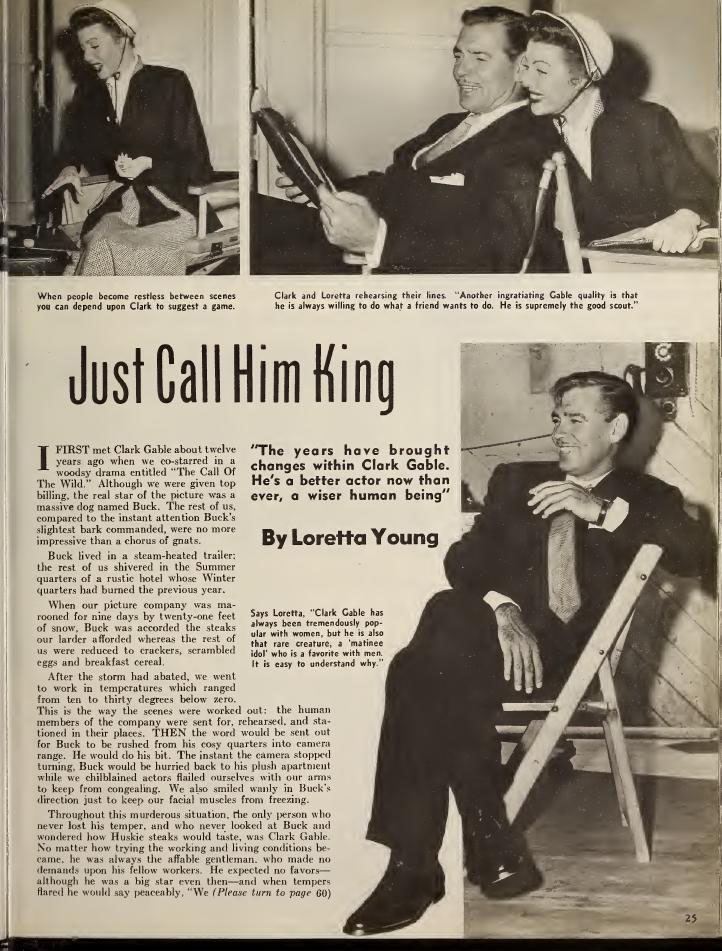 1950: Just Call Him King – Dear Mr. Gable
